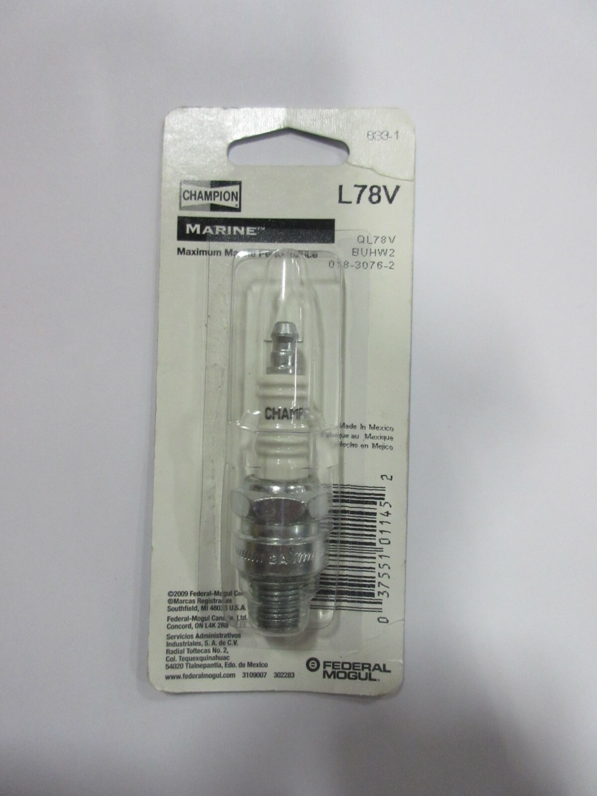 Champion 833-1 L78V Marine Spark Plug Pack Of 2 | eBay