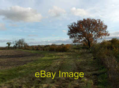 Photo 6x4 Farmland West Stowell Alton Priors Beside Workway Drove the b ...