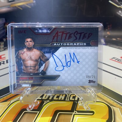 2024 Topps UFC Knockout ATTESTED Frank Mir Autograph Red 9/25 | eBay