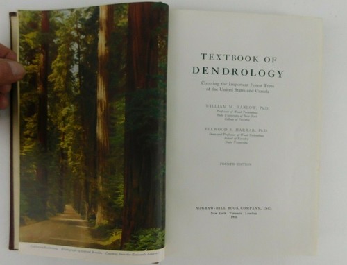 1958 Textbook Of Dendrology American Forestry Series Fourth Ed HC ...