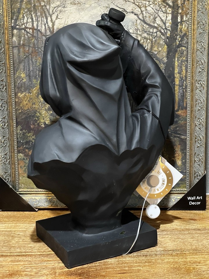 Ghost Face Scream Halloween LED LIGHTED SCREAM STATUE 15" TALL Scary ...