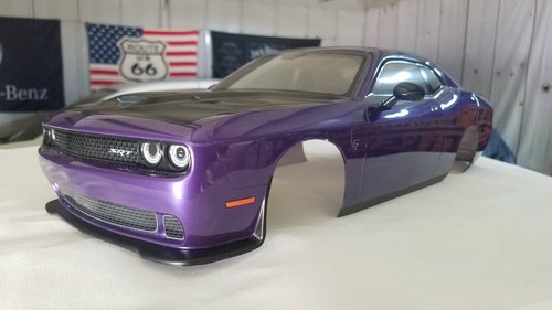 Kyosho 1/10 2015 Dodge Challenger SRT Hellcat Plum Crazy Purple RC Body ...