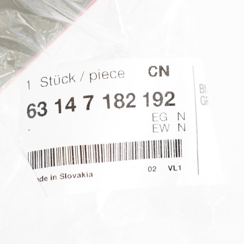 BMW 7 F01 Rear Bumper Reflector Right Side 63147182192 2012 | eBay