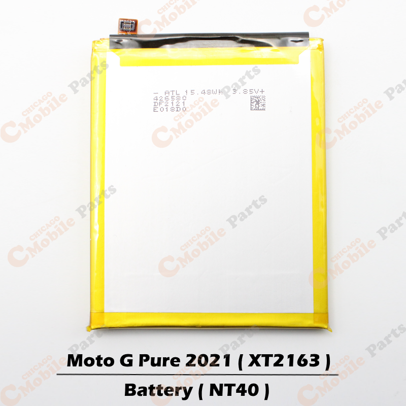 Motorola Moto G Pure 2021 OEM Battery 3.85V 4000mAh ( XT2163 ) (NT40 ...