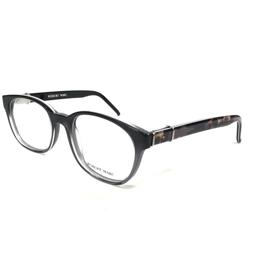 Robert Marc Eyeglasses Frames TIGER-GCS Black Grey Square Full Rim 48 ...