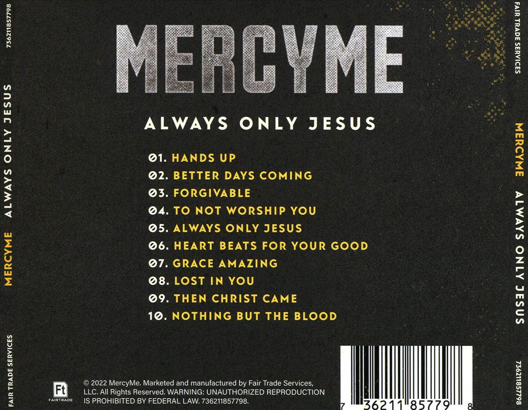 Always only Jesus by Mercyme (CD, 2022) for sale online | eBay