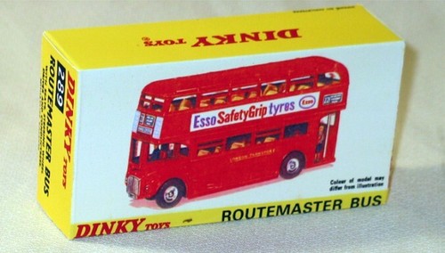DINKY TOYS 289 ROUTEMASTER BUS Boite COPIE VIDE | eBay