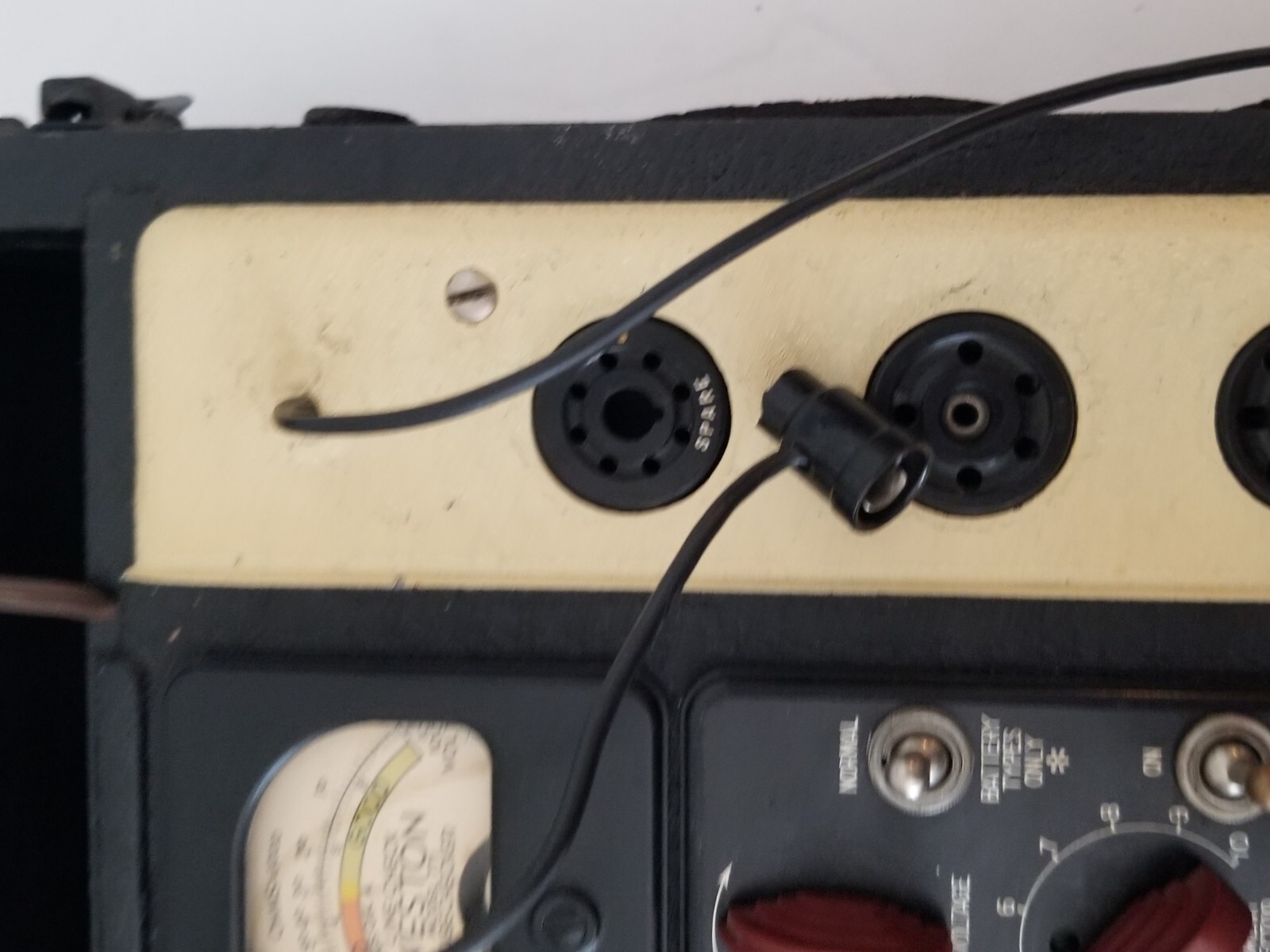 VINTAGE WESTON MODEL 771 TUBECHECKER TUBE TESTER | eBay