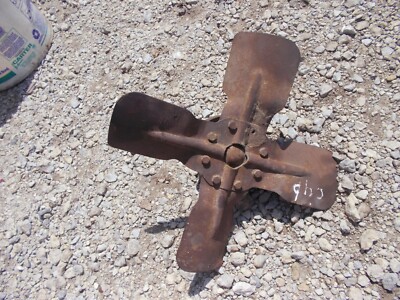 Farmall Cub tractor good working IH IHC engine motor fan blade w/ belt ...