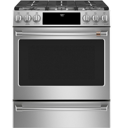 GE Cafe CGS700P2MS1 30" Stainless Steel Slide-In Gas Smart Range | eBay
