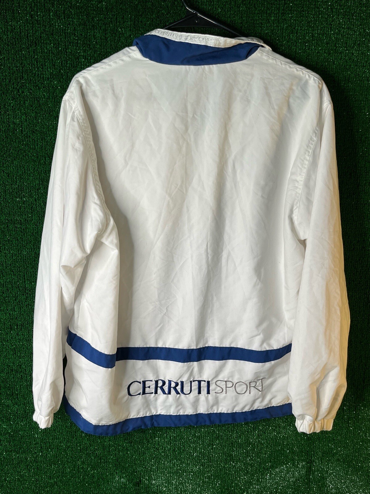cerruti 1881 sport zip up white jacket Medium - Gem