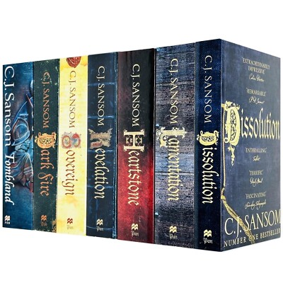 Shardlake Series 7 Books Collection Set by C. J. Sansom Tombland ...