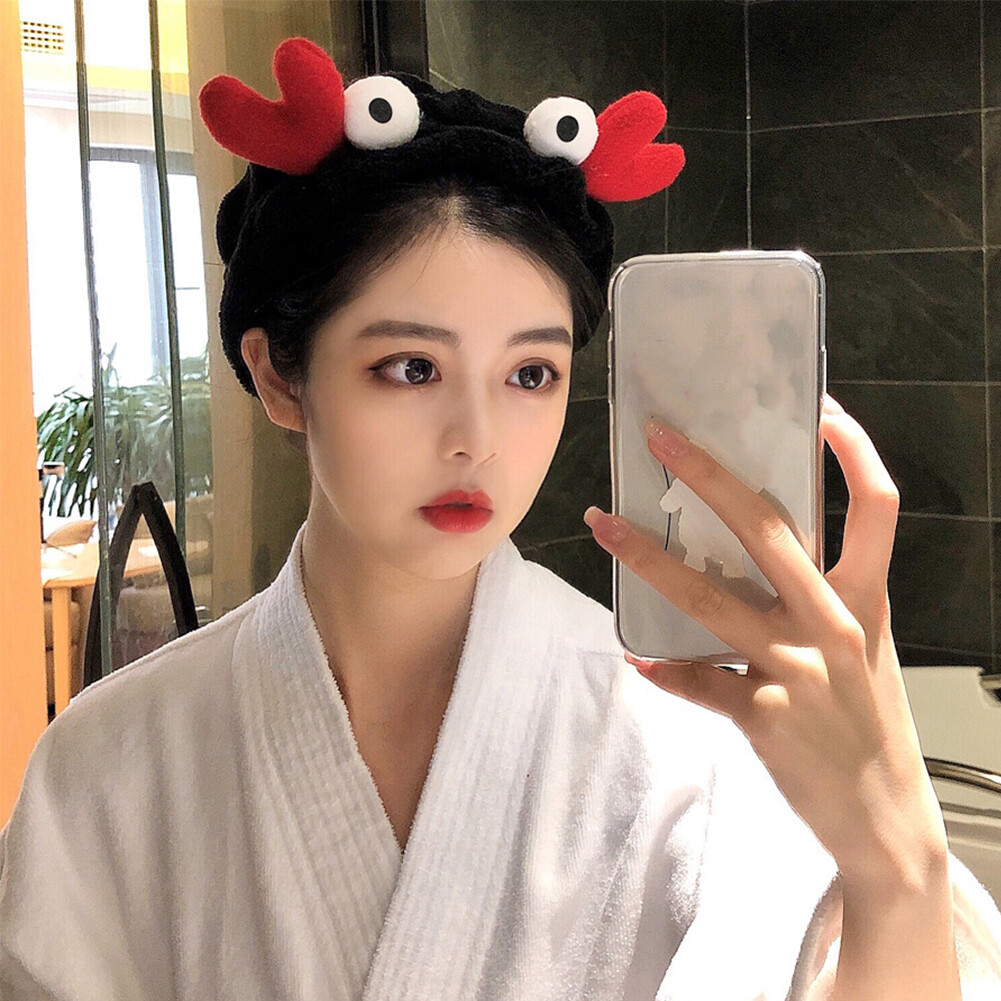 Yoga Makeup Headband Sports Washing Face Elastic Beauty Crab Design ...