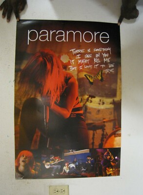 Paramore Poster Live Butterfly | eBay