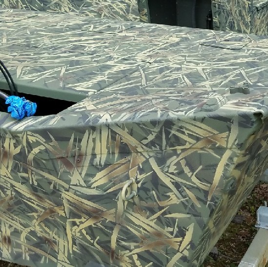 Redleg Camo ™ Razor Grass © 2 piece duck boat camo stencil kit | eBay