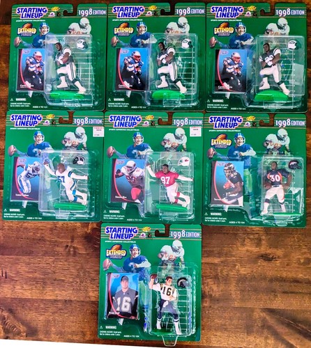 Lot of (7) 1998 NFL Football Starting Lineup Figures-New In Package | eBay