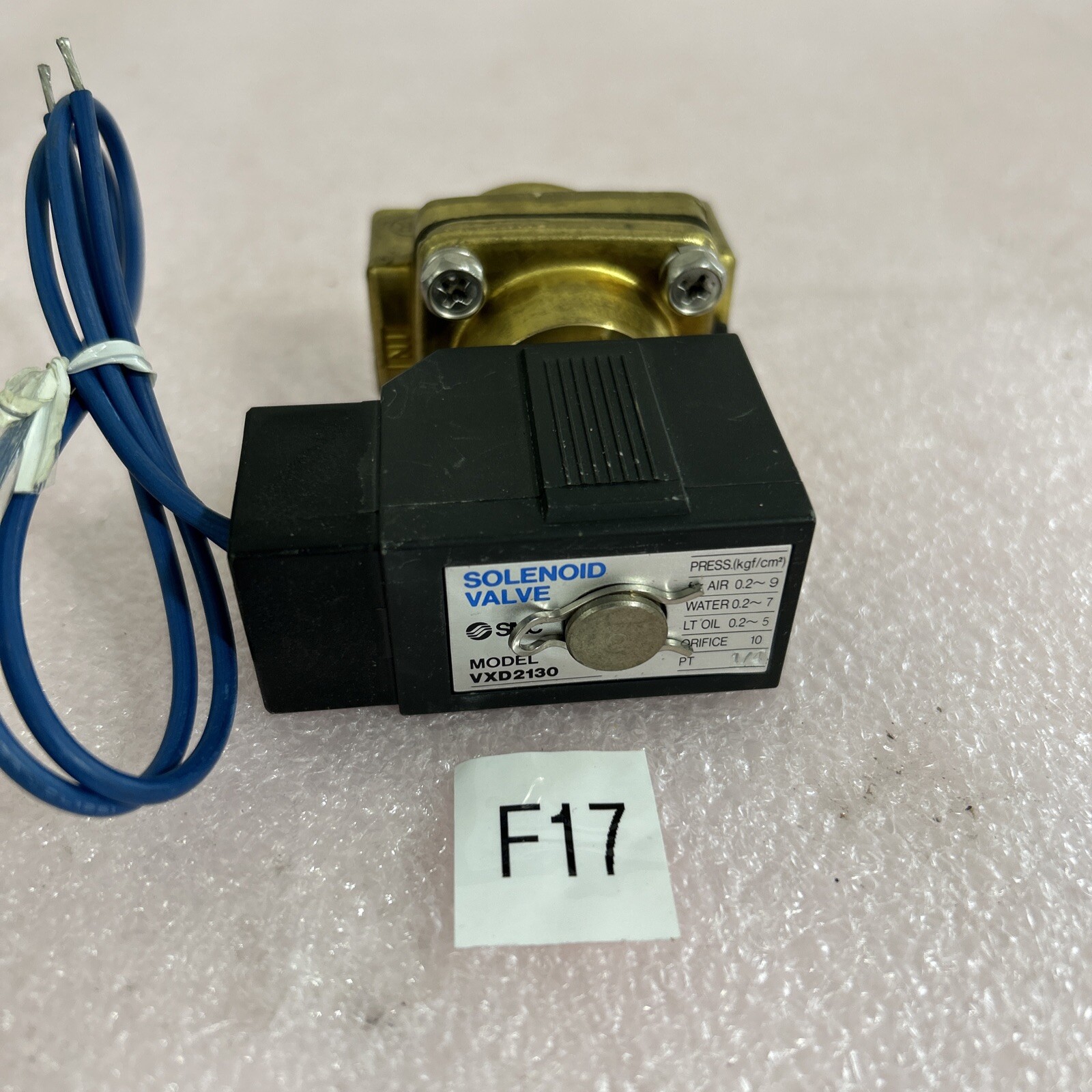 SMC Model VXD2130 Solenoid Valve 10mm Orifice for sale online | eBay