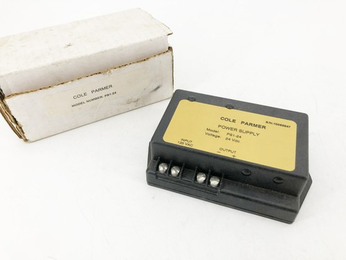 New Cole Parmer PS1-24 Power Supply 120VAC to 24VDC 70mA | eBay