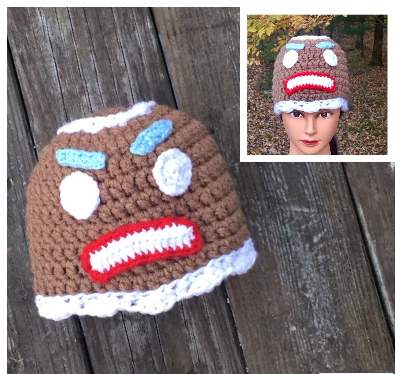 Merry Marauder Hat Gingerbread Man Hat Gamer Gift Gamer Gift Crochet ...