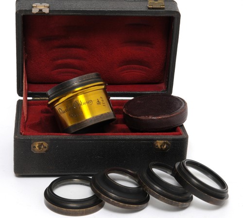 Darlot Opticien Paris Lens Kit Brass Lens with 4 more lenses | eBay