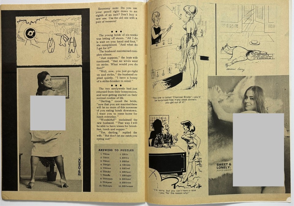 JOKER (1976) Humorama LAST ISSUE Regina Dixon MIA COCO Bill Ward Vintage Pinup | eBay