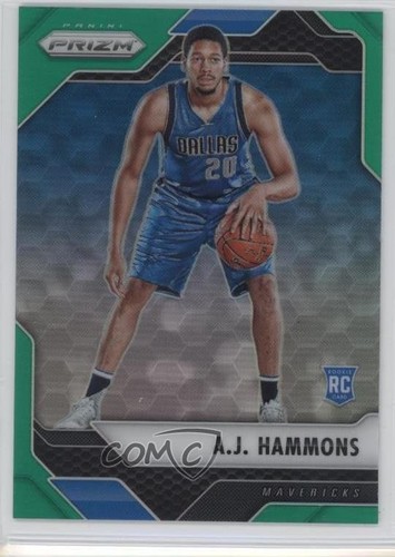 2016-17 Panini Prizm Green Prizm AJ Hammons #159 Rookie RC | eBay