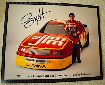 NASCAR Champion Bobby Labonte Auctions Prized Memorabilia