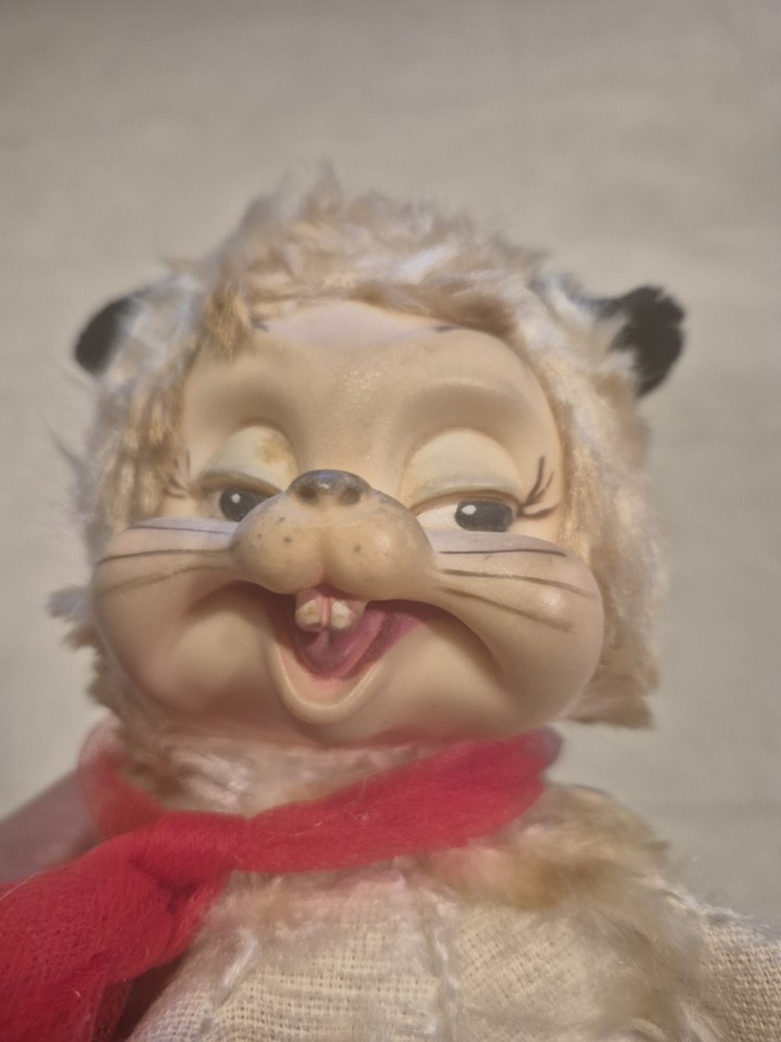 Vintage Rushton Star Creation Rubber Face Skunk Stuffed Animal Kitsch ...