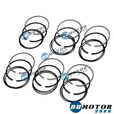 6pcs Piston Rings Set Mahle For Porsche 911 Carrera S Turbo 991 997 MA1 ...