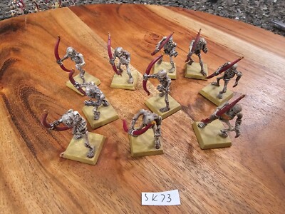 Warhammer Fantasy AOS Tomb Kings Skeleton Warriors Archers x10 SK073 | eBay