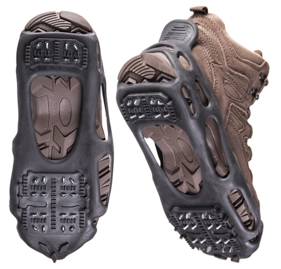 Overshoe Spikes Ice Winter Anti Slip Studs Shoes Boots Size 44-47 | eBay UK