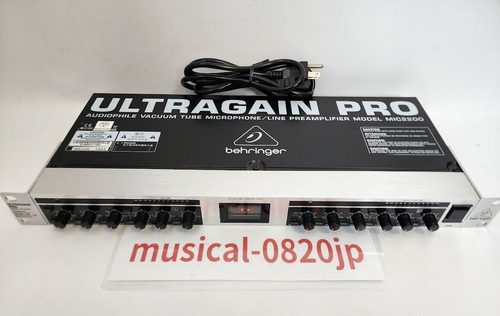 Behringer MIC2200 UltraGain Pro Tube Microphone Preamplifier | eBay