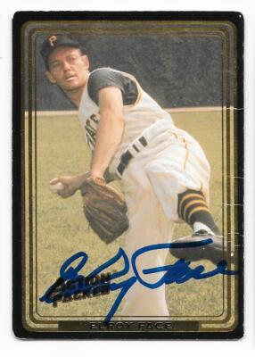 ROY FACE 1992 ACTION PACKED AUTOGRAPHED SIGNED # 26 PITTSBURGH PIRATES ...