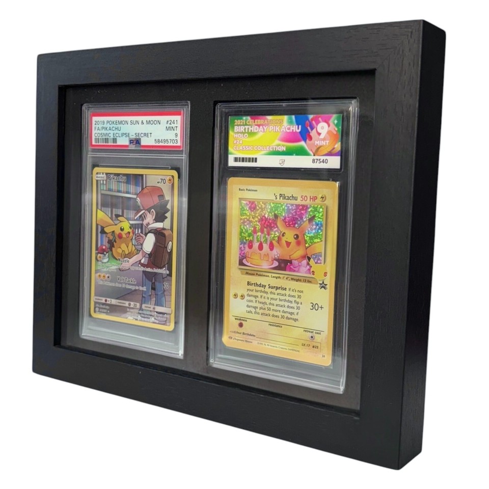 Card Display Frame Wall Mountable PSA CGC Beckett ACE Pokemon TCG ...