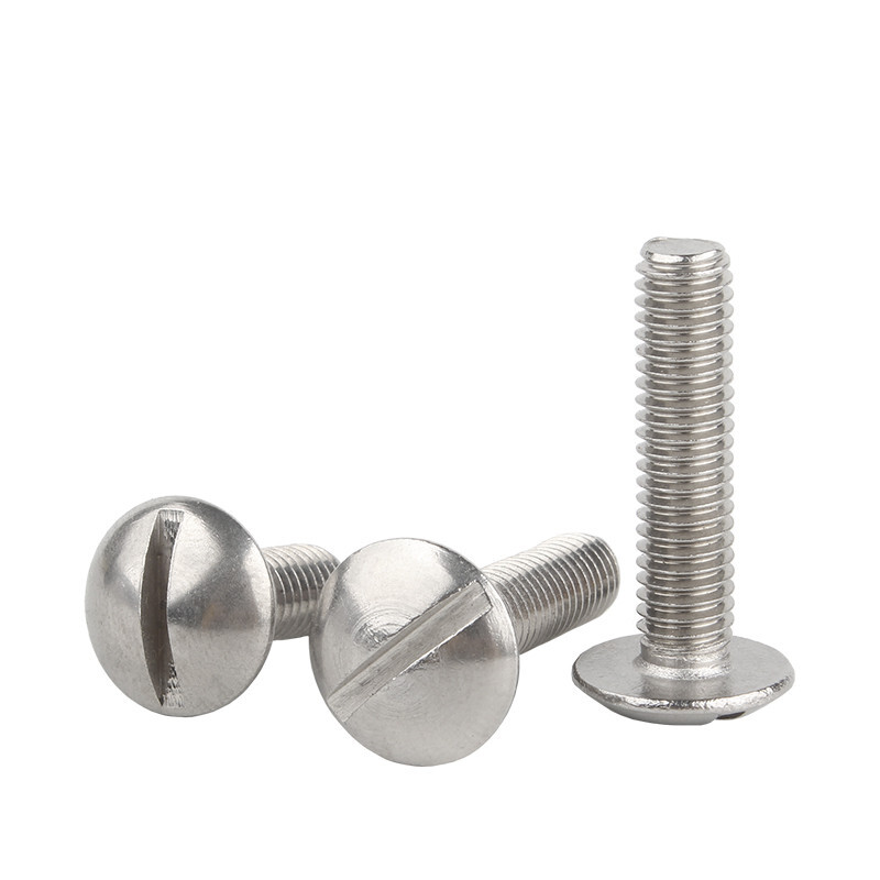 304 Stainless Steel Slotted Truss Round Large Extra Size Big Head Screw ...