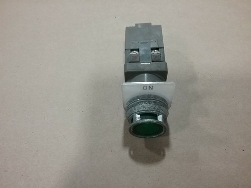 Idec 100/110V 6.3V 1w lamp green Illuminated Push Button Switch on off ...