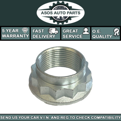 REAR DRIVESHAFT AXLE SPINDLE HUB NUT Fits M-BENZ E CLASS W124 W210 W211 ...