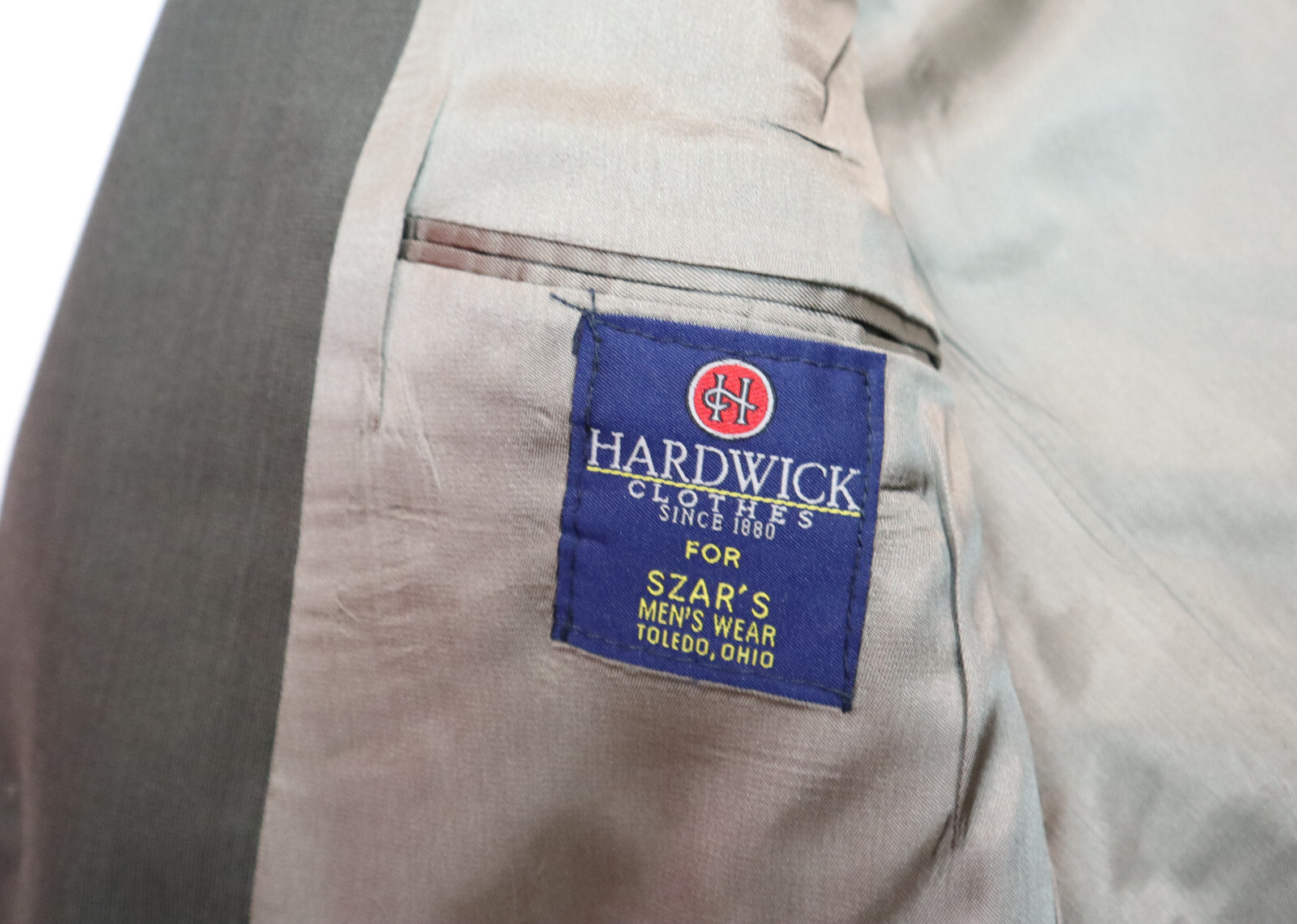 HARDWICK CLOTHES - MEN'S DARK OLIVE GREEN BLAZER JACKET - SIZE 39R | eBay