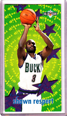 1995-96 Fleer NBA Jam Session Tall Rookies Shaw Respert #R6 | eBay