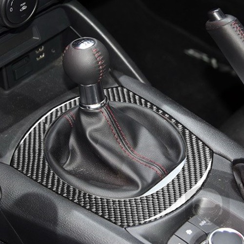 For Mazda MX-5 Miata 2016-2020 Carbon Fiber Console Gear Shift Panel ...