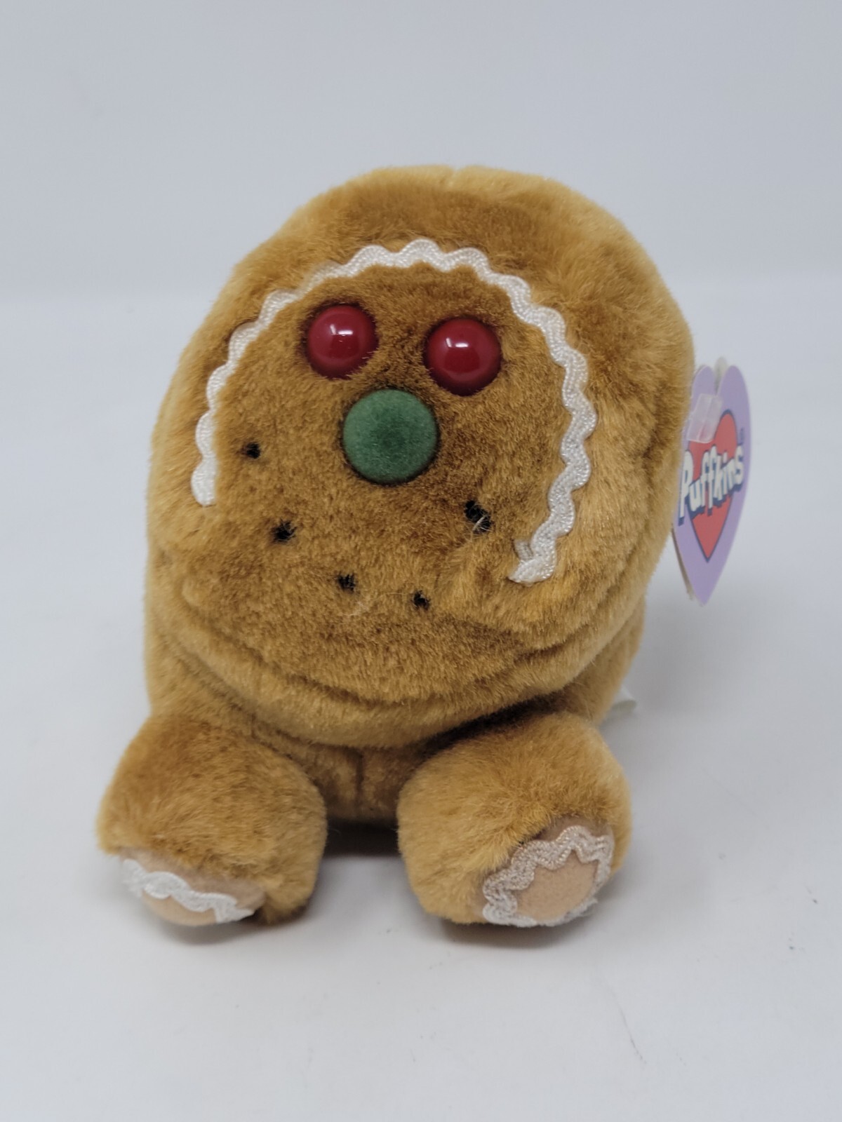Swibco Puffkins Spice Gingerbread Cookie Plush Stuffed Animal Vintage ...