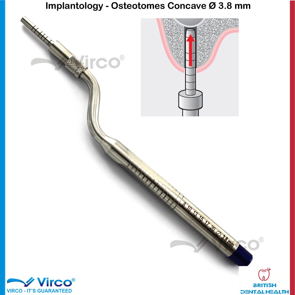 Sinus Lift Offset Gebogen Osteotomes Schläger Knochen Spritze Amalgam ...