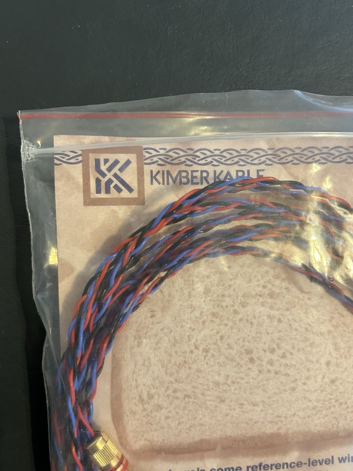 Kimber Kable PBJ 5 Meter Pair with Ultraplate connectors (Retail $356) | eBay