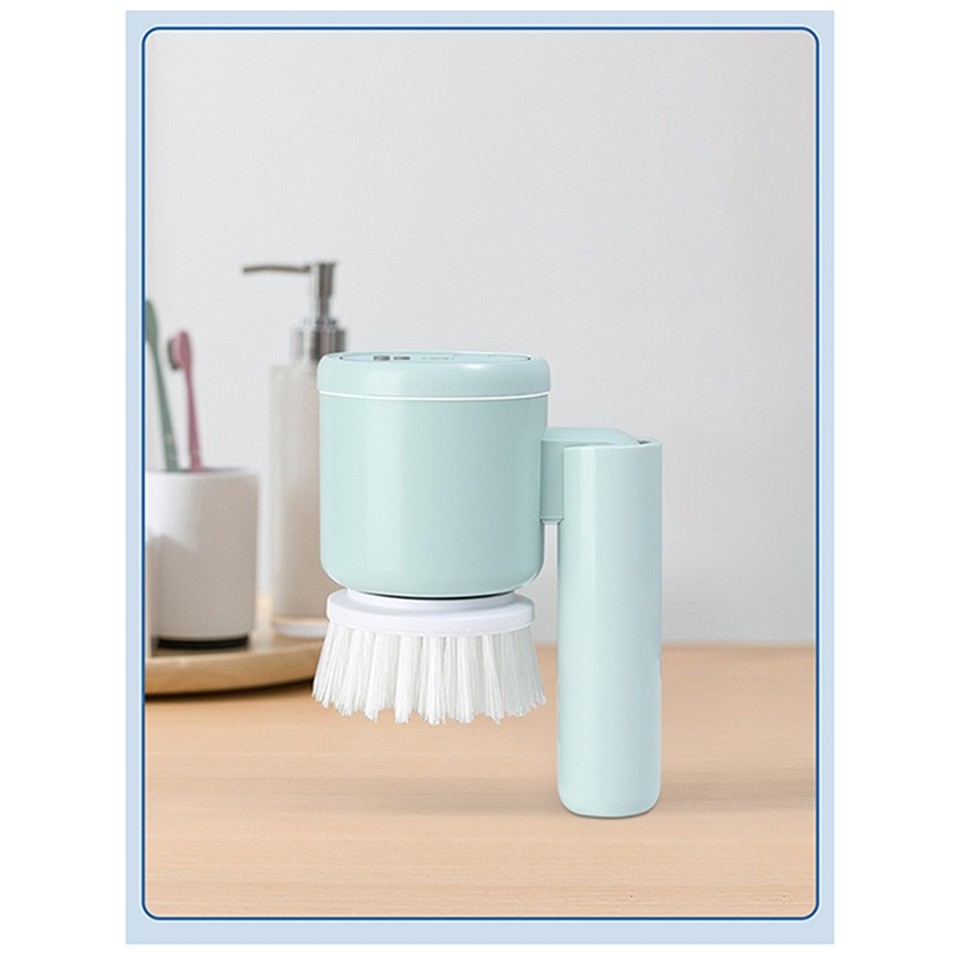 Electric Cleaning Brush with 3 Brush Heads Hand Use Cleaning Brush ...