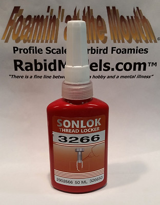 SONLOK 3266 HIGH-TEMP RED THREADLOCKER 50ml - #266 replacement | eBay