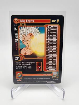 Dragon Ball GT TCG - Baby Vegeta 257 - Personality Score Baby Saga NM/M ...