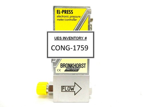 Bronkhorst P-502C-FAC-89-P Pressure Controller NO EL-PRESS ASM ...
