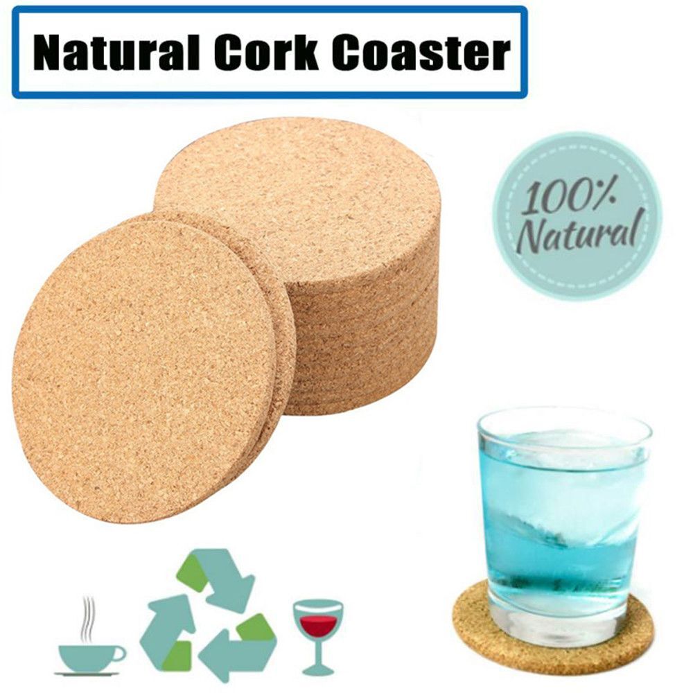 Absorbent Coaster Drink Coasters Cup Mat Wooden Cup Mat Cup Mat Pad Cup ...