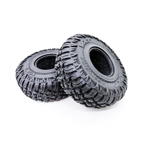 1.9" 118mm Rc Rock Crawler Rubber Tires Tyre 1/10 For TRX4 SCX10 90046 ...