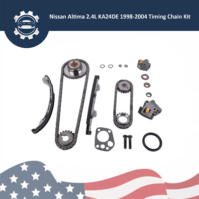 Timing Chain Kit for Nissan Altima Sedan 2.4L L4 KA24DE Gas DOHC 16 ...